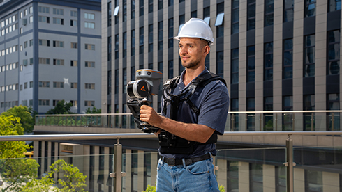 RS10: Integrated Handheld SLAM 3D Scanner + GNSS RTK | CHCNAV